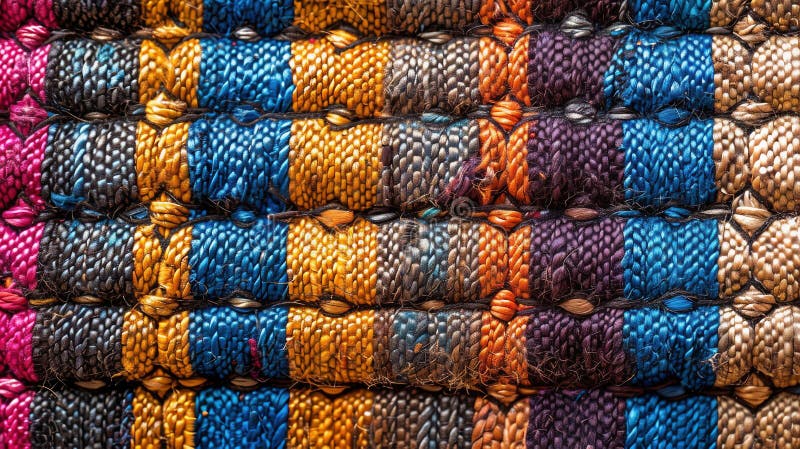 Textured Handmade Backgrounds of Woven with Unique Patterns from Peru ...