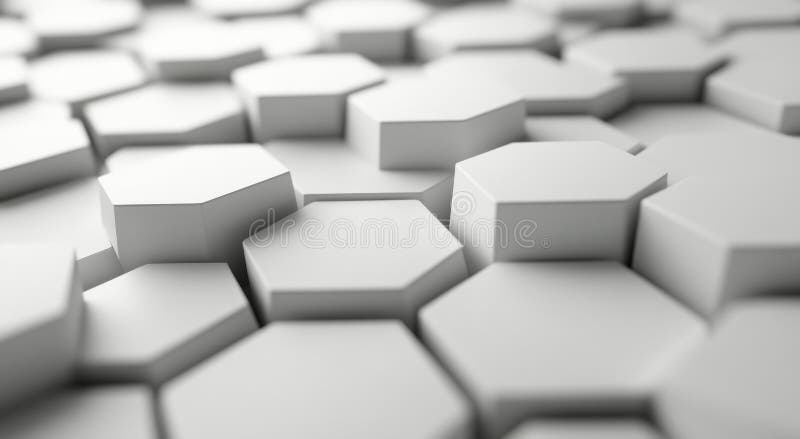 Textured Hexagonal Patterns in a Monochromatic Layout on a Flat Surface ...