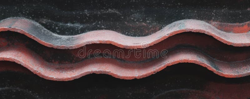 Textured Horizontal Ribs on Brick Surface - Artistic Design for ...