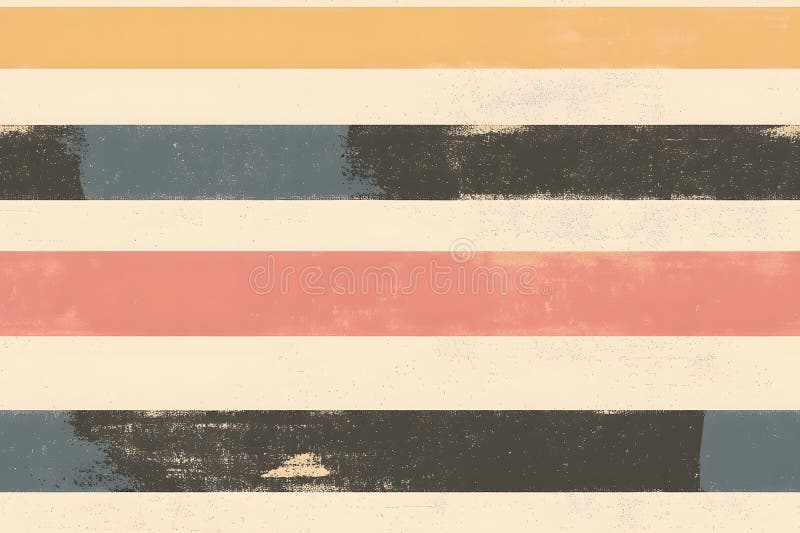 Textured Horizontal Stripes: Minimalist Design in Muted Colors with a ...