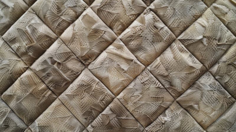 A Textured Image of an Insulation Mat with a Diamondshaped Pattern in ...
