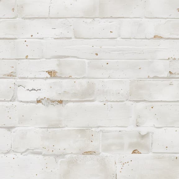 A Textured Image of a White Brick Wall with Diagonal Sunlight Casting ...
