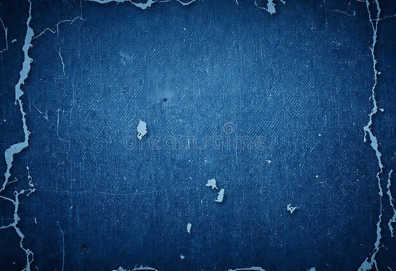Textured Indigo Backdrop with Distressed Edges and Subtle Granular ...