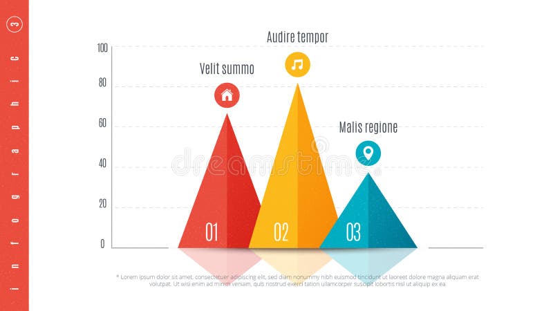 Textured Infographic Bar Chart Template With 4 Options. Vector D Stock ...