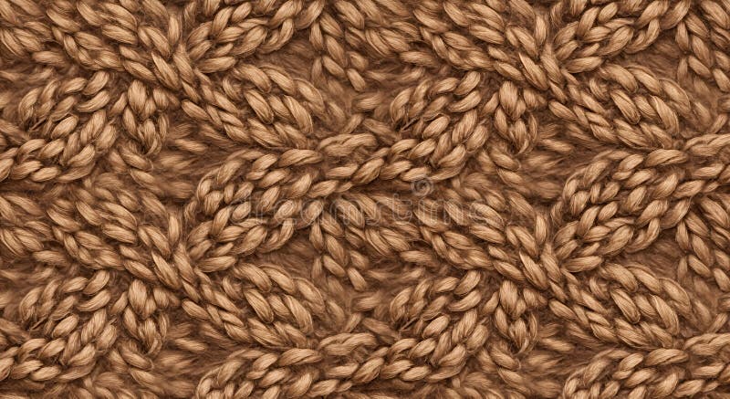 Textured Knit Pattern Background Featuring a Beautiful Cable Stitch ...