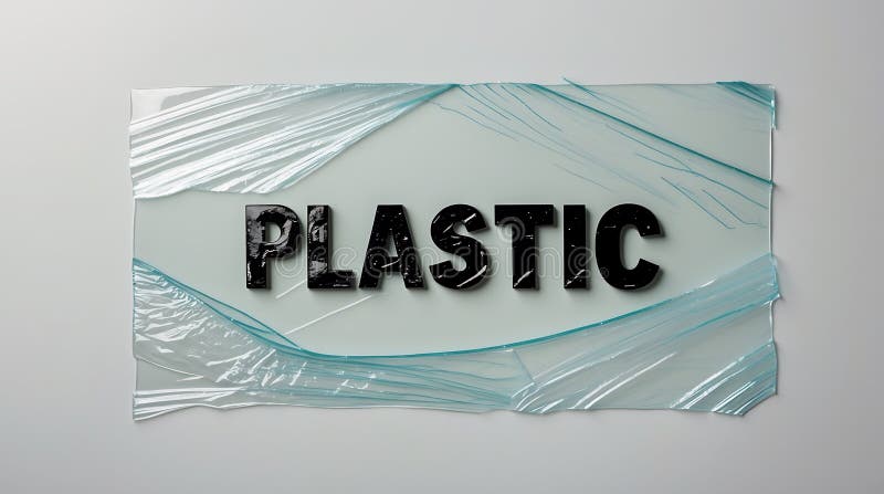Textured Layers of Scratched Plastic Reveal Bold Typography in an ...