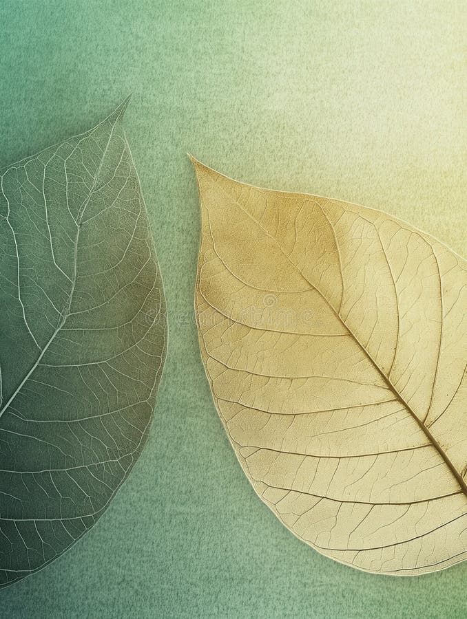 Textured Leaf Pattern Background in Earthy Tones for a Sustainable and ...