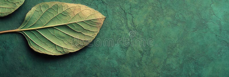 Textured Leaf Pattern on Green Background with Earthy Tones for ...