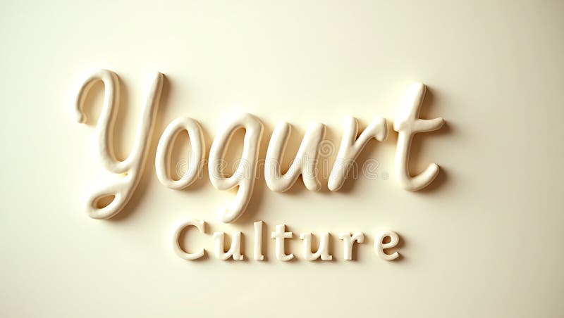 Words Yogurt Culture Stock Illustrations – 1 Words Yogurt Culture Stock ...