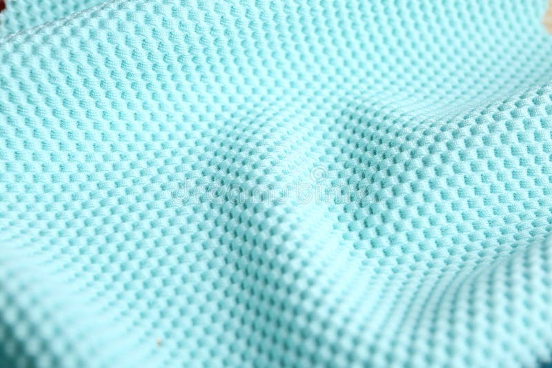 Textured Light Blue Fabric As Background, Closeup Stock Image - Image ...