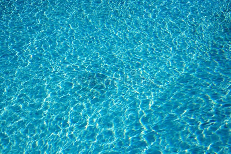 Sparkling Sunshine Swimming Pool Stock Image - Image of reflections ...