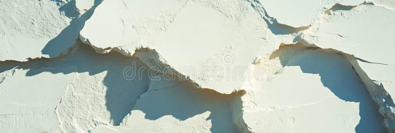 Textured Light Plaster Surface with Deep Grooves for Interior Design ...