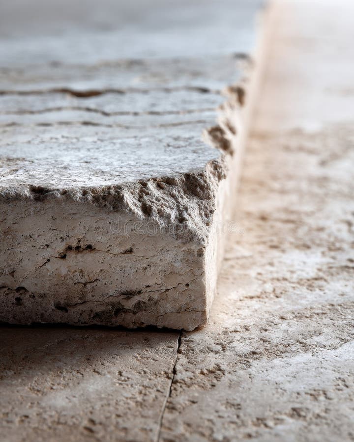 Textured Limestone Surface with Natural Details for Architectural ...