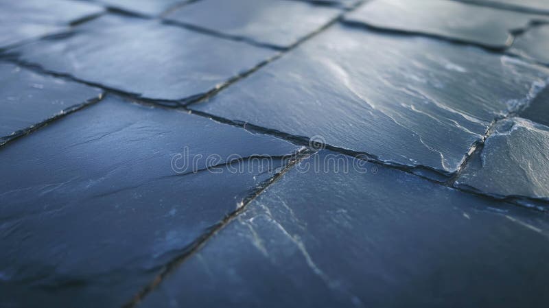 Textured Matte Black Slate Surface for Modern Design and Architecture ...