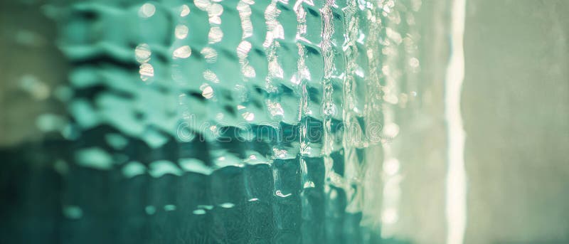 Textured Matte Glass with Tactile Patterns Creates a Unique Visual ...