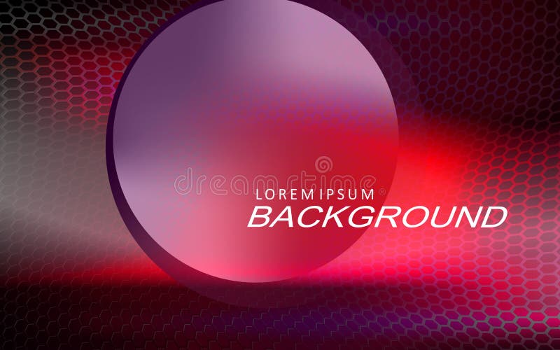 Textured Mesh Illustration with Gradient Red Color, Round Abstract ...