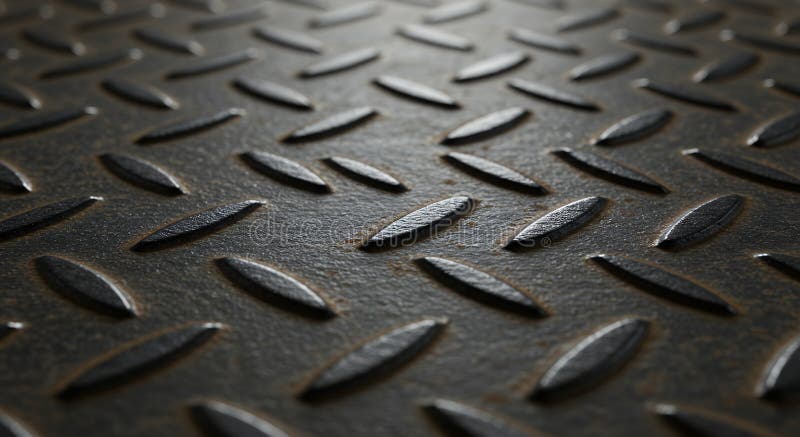 Textured Metal with Raised Diamond Pattern for Industrial Flooring or ...