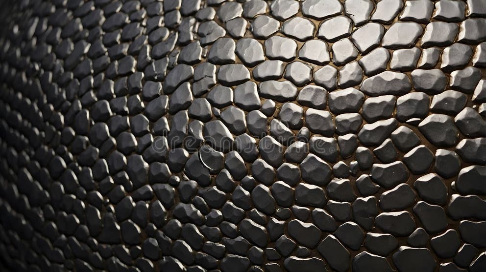 Textured Metal Surface with Dimpled Hammered Effect and Subtle ...