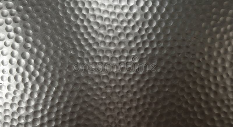 Textured Metal Surface with Dimpled Pattern Stock Illustration ...