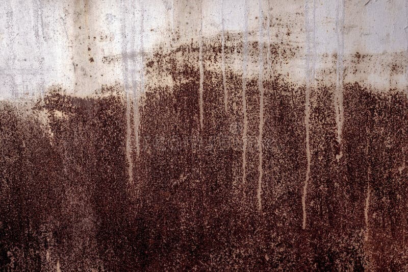 Textured Metal Surface Featuring Unique Rust Patterns and Drips from ...