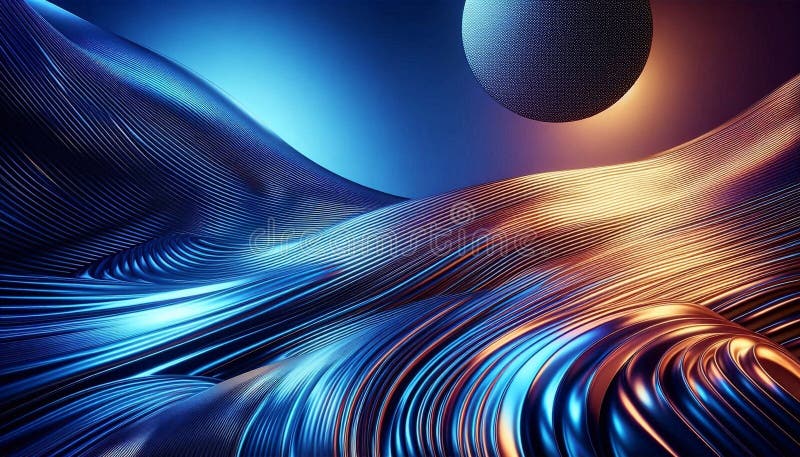 Textured Metallic Blue Gradient Motion Background Stock Photo - Image ...