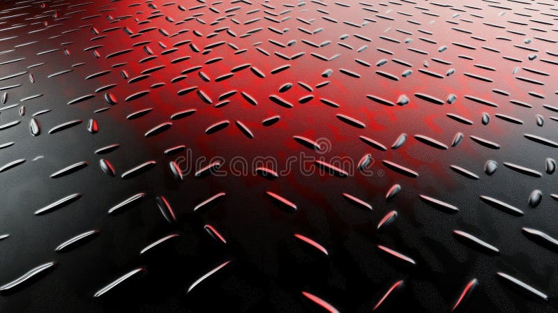 Red and Black Diamond Plate Stock Illustration - Illustration of visual ...