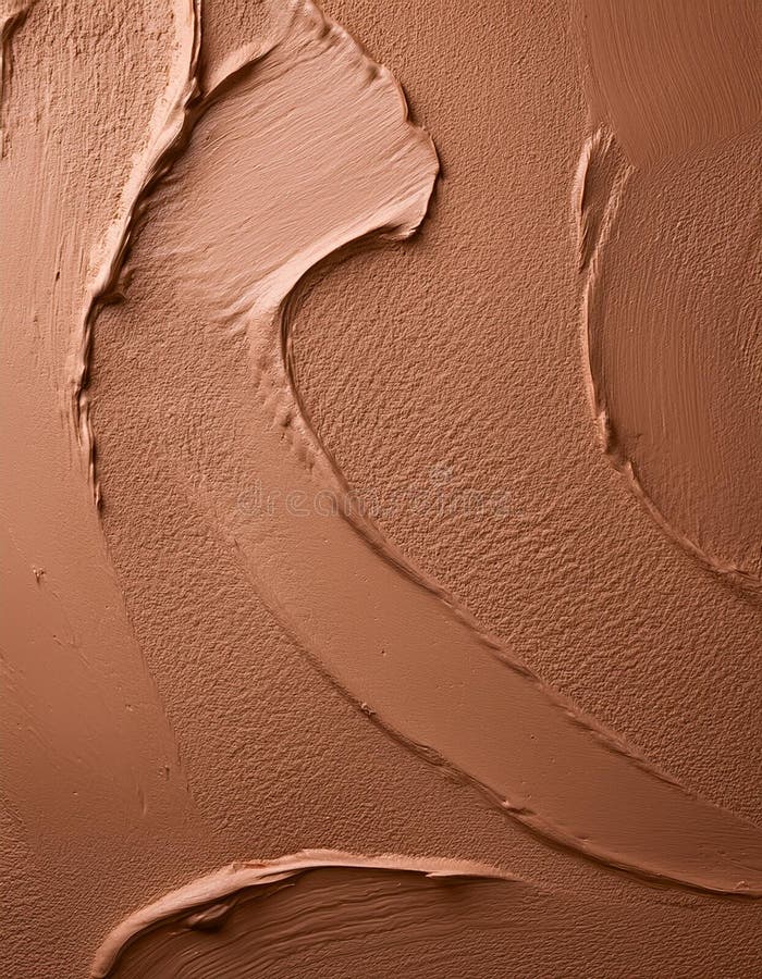 Textured Mocha Mousse Painted Wall Background with Gritty Surface Stock ...