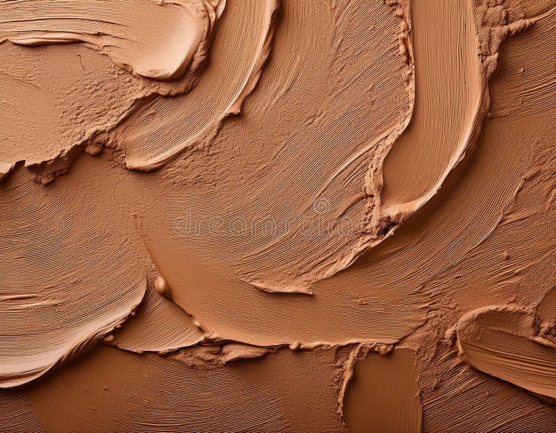 Textured Mocha Mousse Painted Wall Background with Gritty Surface Stock ...