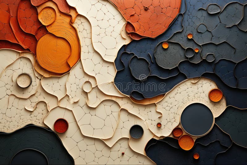 Textured Modernism Abstract Artwork - Abstract Background Composition ...