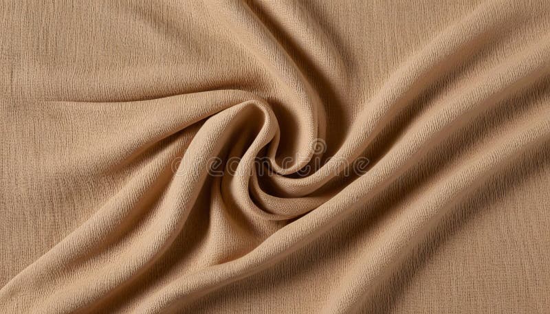 Textured Natural Tan Linen Fabric Background Stock Illustration ...