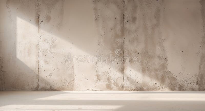Textured Neutral Background with Distressed Concrete Wall Stock Image ...