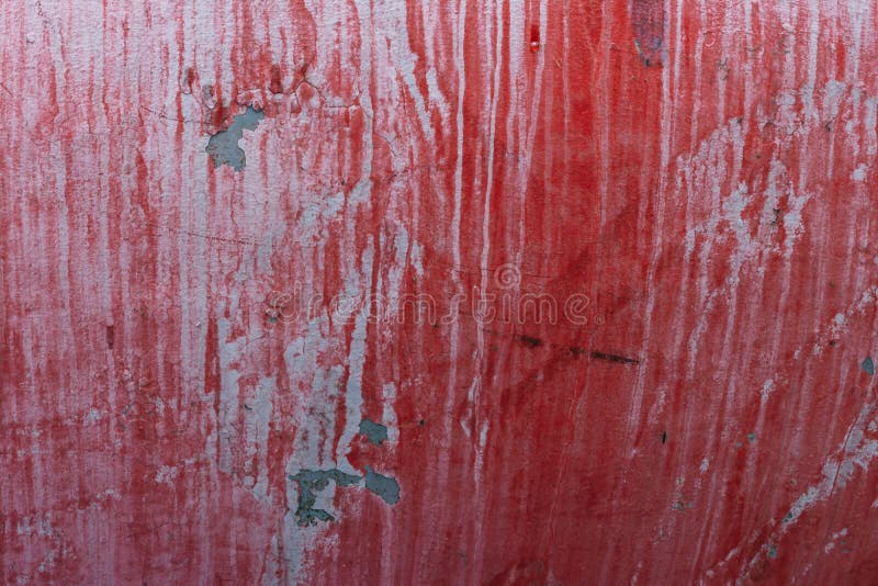 Textured Old Red Paint on a Wall Stock Image - Image of paint, textured ...