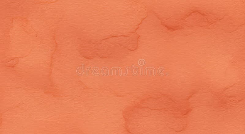 Textured Orange Background with Subtle Watercolor Washes and Paper ...