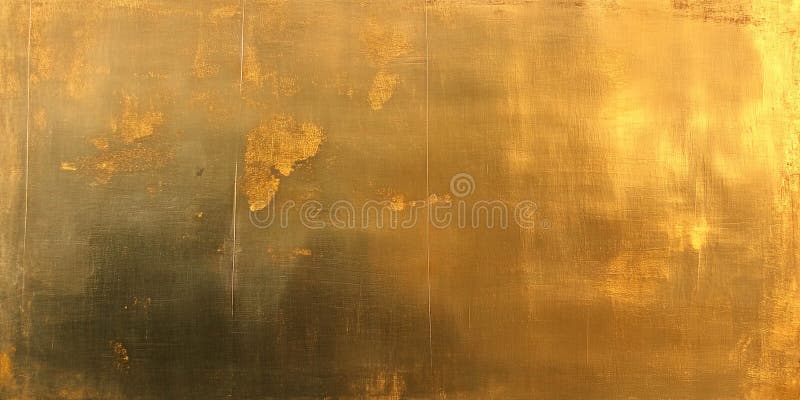 Textured Pale Dark Gold Wall with Subtle Grunge Effect in a Faded ...