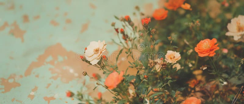 Textured Paper Featuring Embedded Flowers and Natural Elements in Warm ...