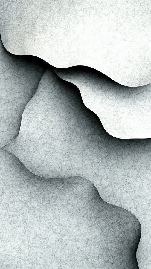 Abstract White Paper Texture Background Torn Edges Subtle Shadows ...