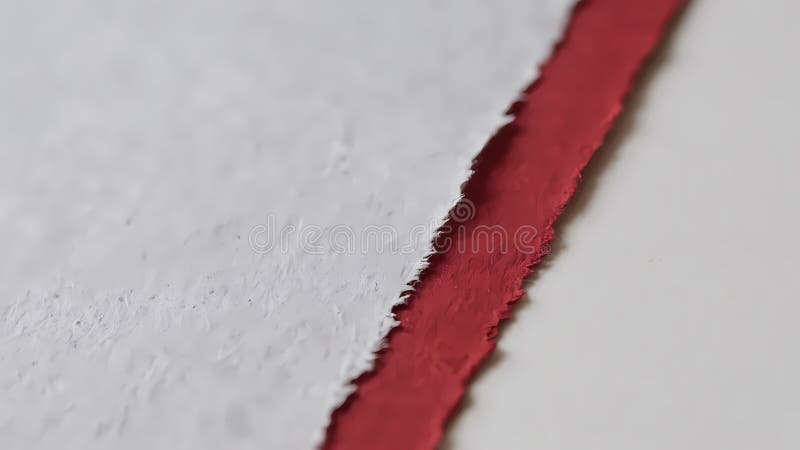 "Textured Paper with Torn Red Edge. Stock Illustration - Illustration ...