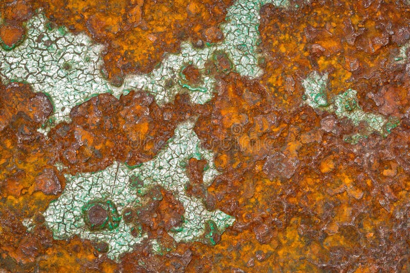 Pattern of iron rust. stock photo. Image of steel, backgrounds - 296487530