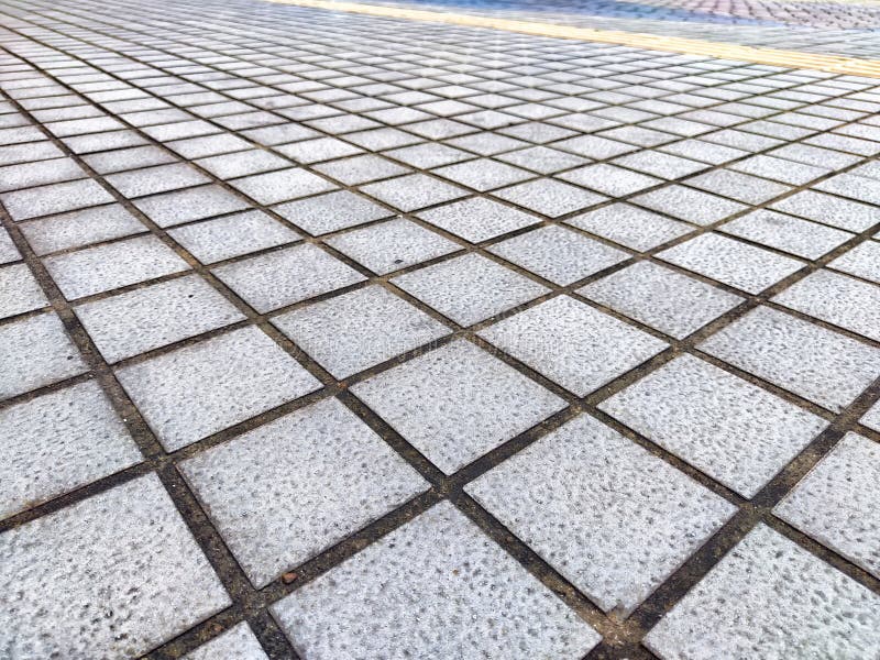 Textured Paving Stones on a City Sidewalk Captured during the Day Stock ...