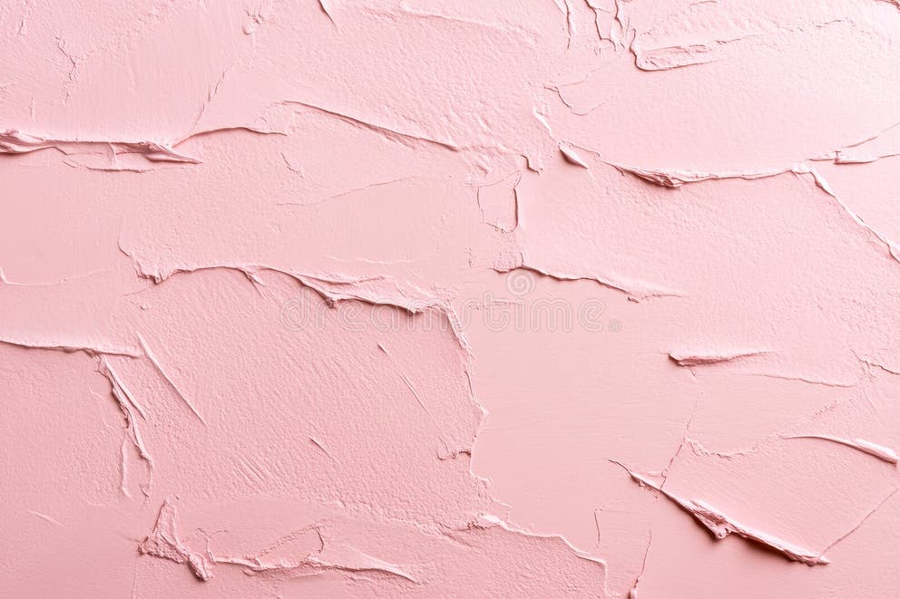 Textured Pink Plaster Wall with Abstract Patterns for Modern Interior ...