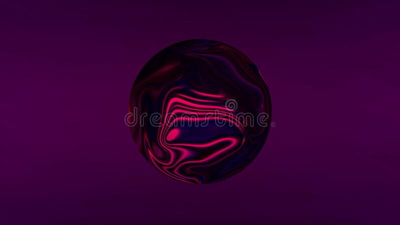 Textured Pink Sphere on a Purple Background Stock Video - Video of ball ...