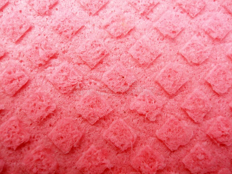 Textured pink sponge stock image. Image of fibers, vivid - 4831269