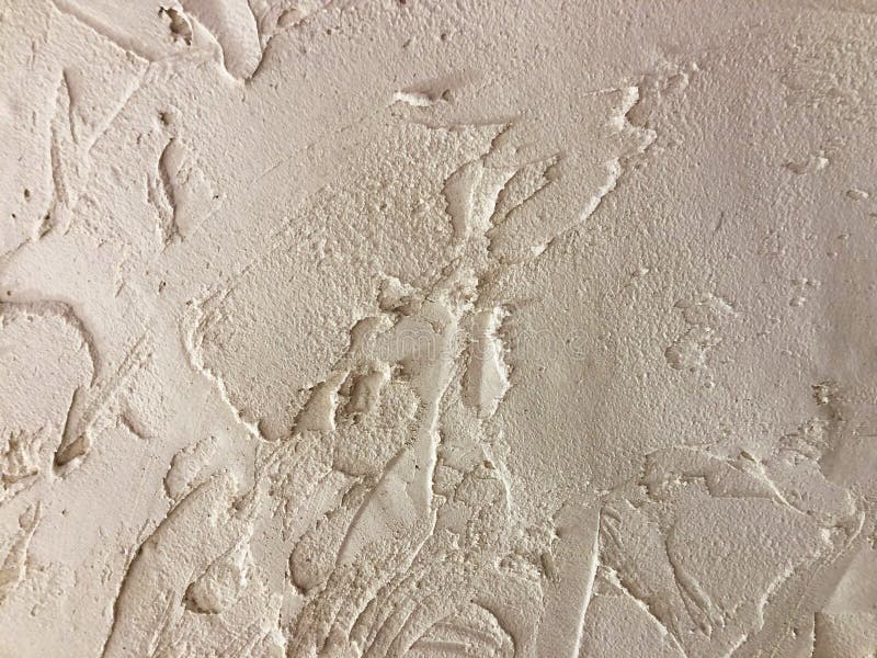 Textured Plaster. Beige Wall Stucco Texture Stock Image - Image of ...