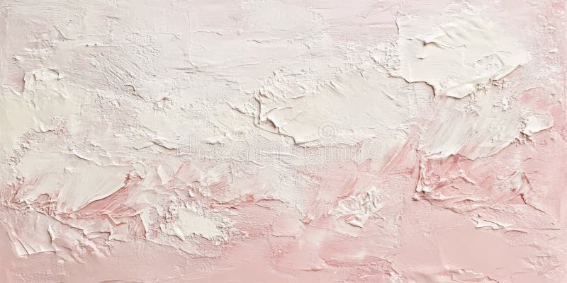 Textured Plaster in a Soft Blush Hue with Gentle Imperfections, Adding ...