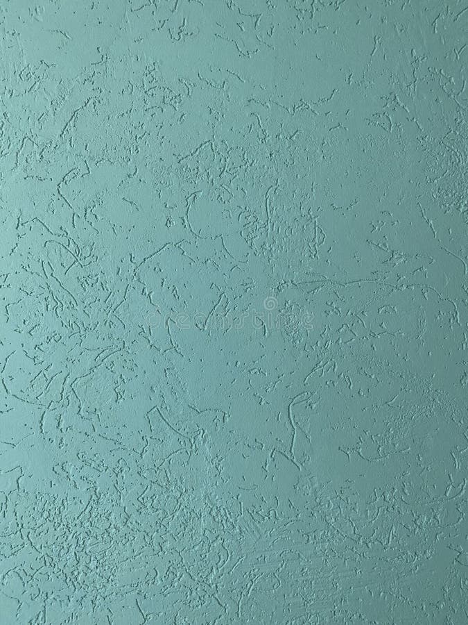 Textured Plaster, Turquoise Wall Stock Illustration - Illustration of ...