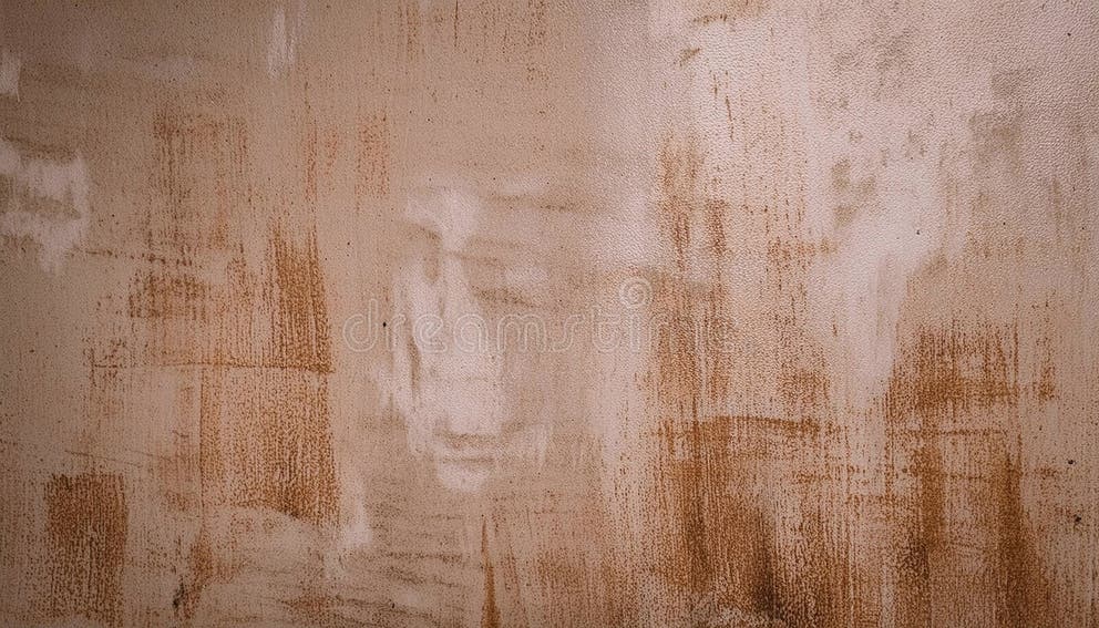 Textured Plaster Wall with Rustic Brush Strokes Stock Illustration ...