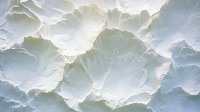 Textured Plaster Wall with Smooth Floral Patterns for Interior Design ...