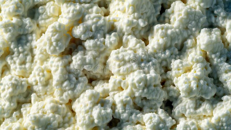 Textured Popcorn Kernels Create a Fluffy Background, Generative Ai ...