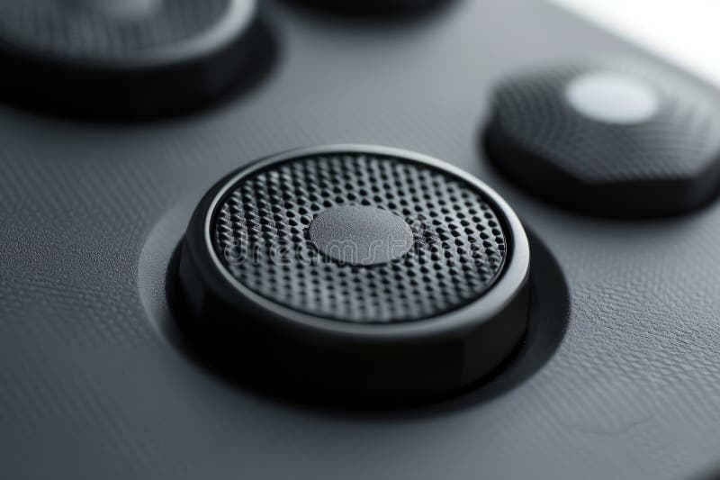 Textured Push-Button for Better Grip Stock Illustration - Illustration ...