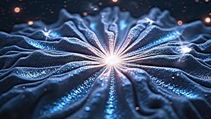 Textured Radiant Starburst Patterns Glow Gently, Sending Generative AI ...